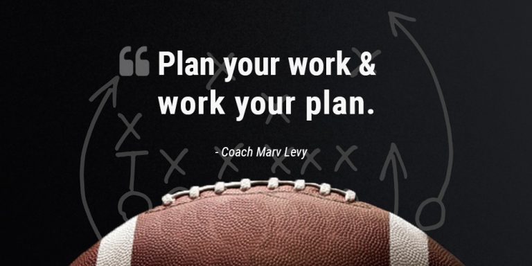 Plan Your Work and Work Your Plan - Earnest & Associates